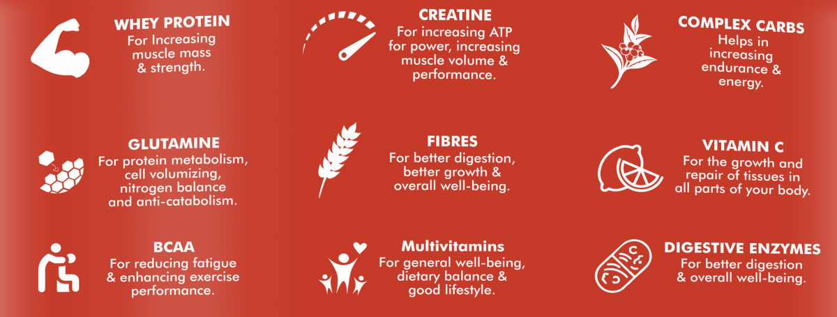 ACTIVE-MIX Protein Combo - Redscience Nutrition