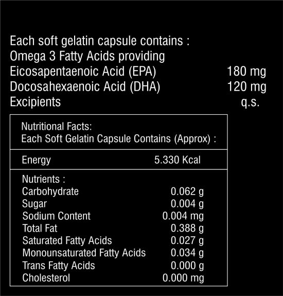 Omega-3 Fish Oil - Redscience Nutrition