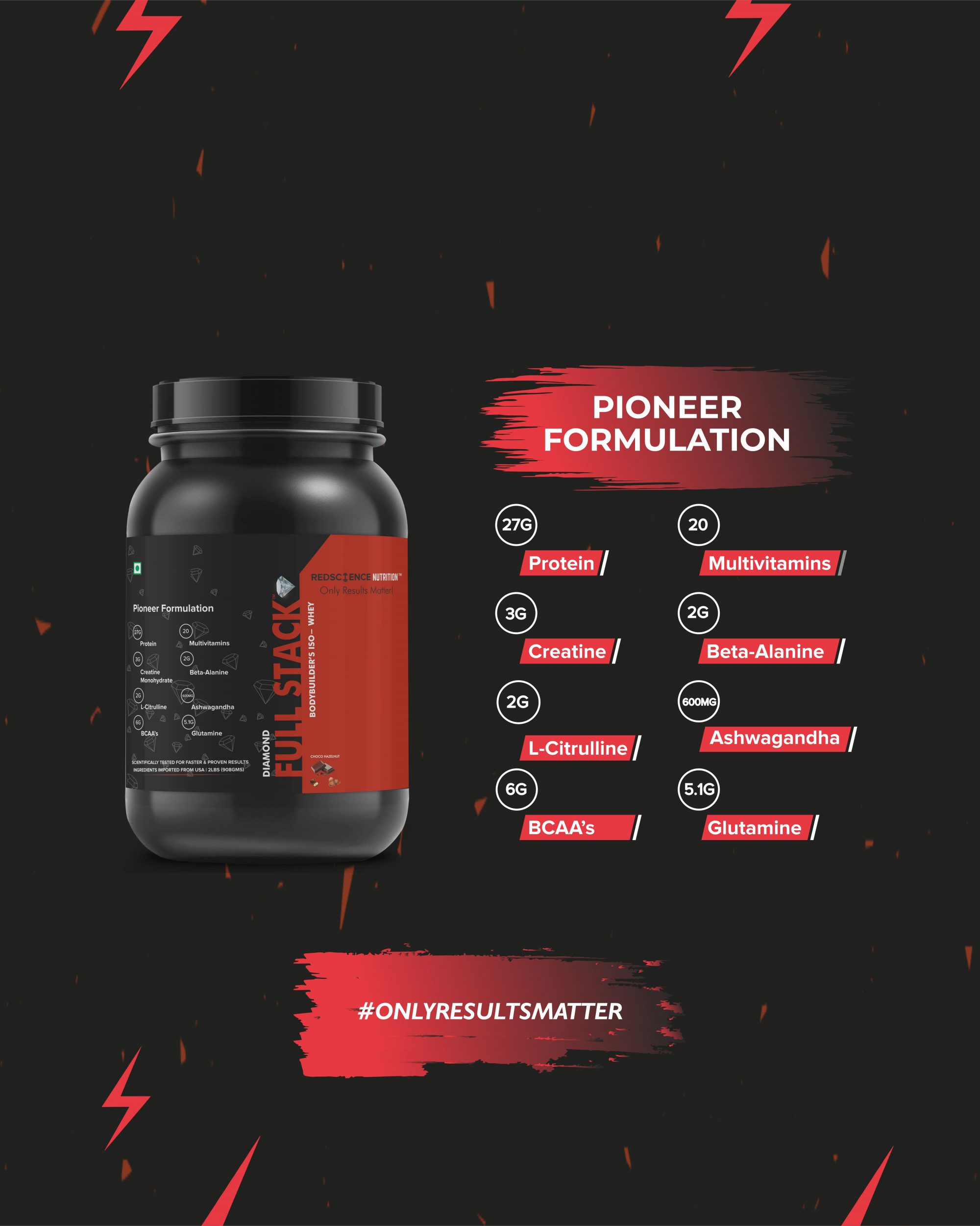 Red Science Nutrition - Scientifically tested products for proven results!